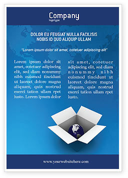 Global Logistic Advertising Templates in Microsoft Word, Adobe ...