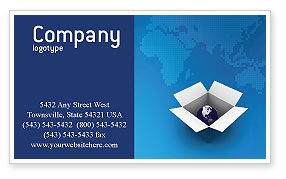 Logistic Business Card Templates in Microsoft Word & Publisher, Adobe ...