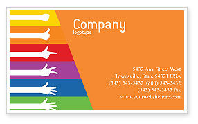 Sign Language Business Card Templates in Microsoft Word & Publisher ...