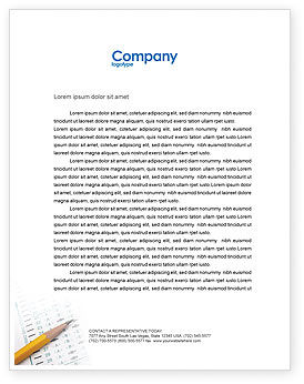Educational And Psychological Test Letterhead Template, Layout for ...