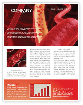 Red Newsletter Templates in Microsoft Word, Adobe Illustrator and other ...