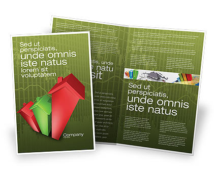 Graph Brochure Templates, Design and Layouts | PoweredTemplate.com