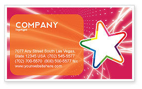 Star Business Card Templates in Microsoft Word & Publisher, Adobe ...