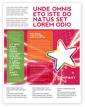 Star Flyer Templates Design - Flyer Templates for Microsoft Word ...
