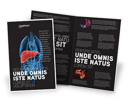Liver Brochure Template Design and Layout, Download Now, 03025 ...