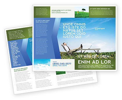 Ecological Environment Brochure Template Design and Layout, Download ...