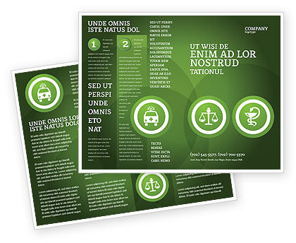 Drug Brochure Templates, Design and Layouts | PoweredTemplate.com