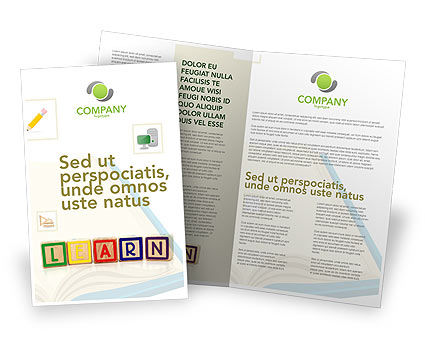 17 Free 3 D Cubes Brochures | PoweredTemplate.com