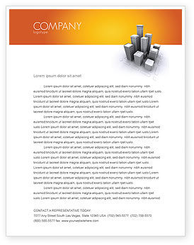 Downtown Letterhead Template, Layout for Microsoft Word, Adobe ...