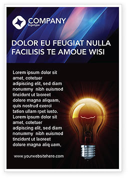 Light Bulb Brochure Template Design and Layout, Download Now, 03218 ...