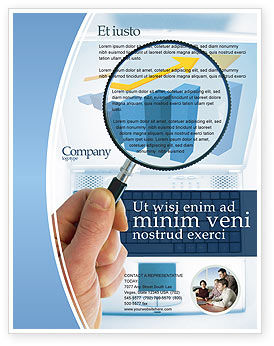 Rapporteert Cijfers Flyer Templates Ontwerp - Flyer Templates voor ...