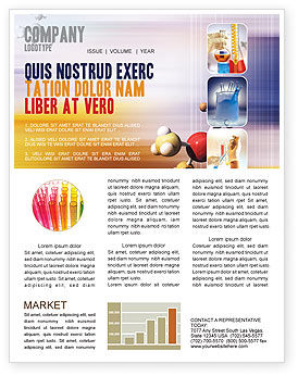 Chemical Laboratory Newsletter Template for Microsoft Word & Adobe ...