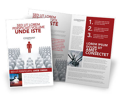 Leadership Training Progress Brochure Template Design and Layout ...