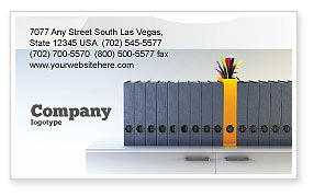 Document Filing Business Card Template, Layout. Download Document ...