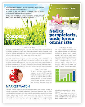 Spa Newsletter Templates in Microsoft Word, Adobe Illustrator and other ...