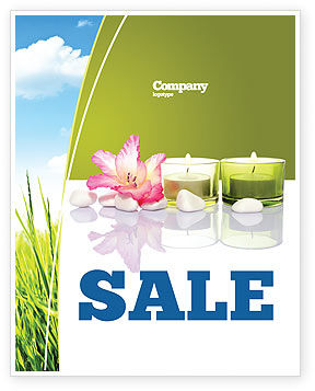 SPA Treatment Sale Poster Template in Microsoft Word, Publisher and ...