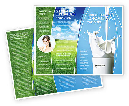 Glass Of Milk Brochure Template Design and Layout, Download Now, 03357 ...