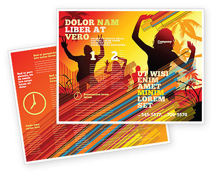 Party People Brochure Template Design and Layout, Download Now, 03438 ...