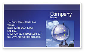 European Business Card Templates in Microsoft Word & Publisher, Adobe ...