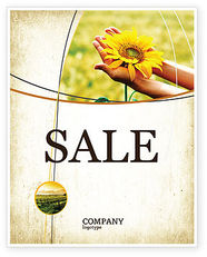 Summer Flower Sale Poster Template in Microsoft Word, Publisher and ...