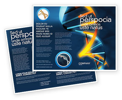 Genes In DNA Brochure Template Design and Layout, Download Now, 03516 ...