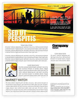 Construction Newsletter Templates in Microsoft Word, Adobe Illustrator ...