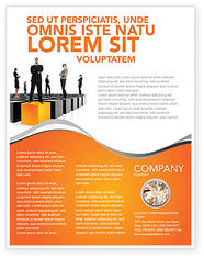 Leadership Training Progress Flyer Template, Background in Microsoft ...