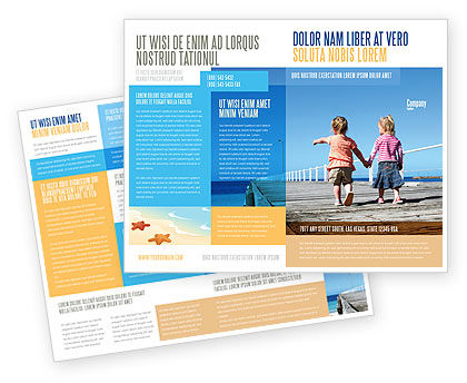 Ocean Brochure Templates, Design and Layouts | PoweredTemplate.com