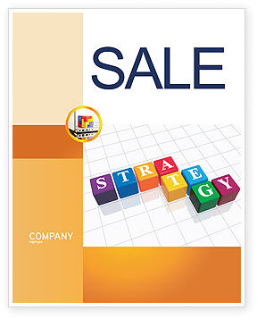 Strategy Sale Poster Template in Microsoft Word, Publisher and Adobe ...