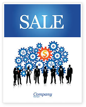Business Workers Sale Poster Template in Microsoft Word, Publisher and ...