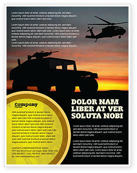 Military Flyer Templates Design - Flyer Templates for Microsoft Word ...