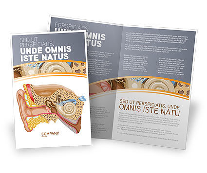 9 Free Ear Brochures | PoweredTemplate.com