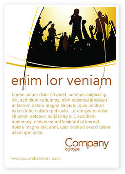 Rock Band Advertising Templates in Microsoft Word, Adobe Illustrator ...