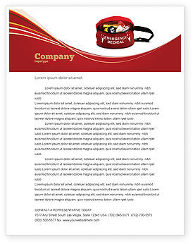 Medical Kit Letterhead Template, Layout for Microsoft Word, Adobe ...