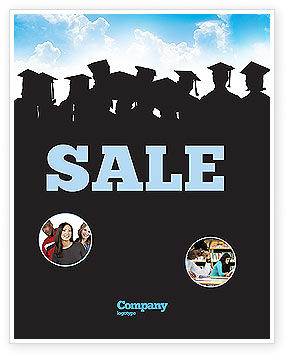 Graduates Sale Poster Template in Microsoft Word, Publisher and Adobe ...