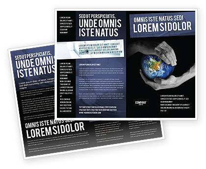 Protect the World Brochure Template Design and Layout, Download Now ...