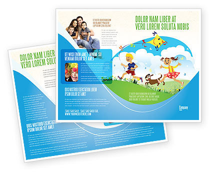 Little Children Brochure Template Design and Layout, Download Now ...