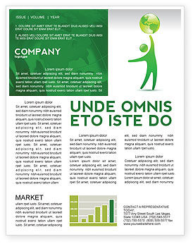 41 Free Environmental Newsletters | PoweredTemplate.com