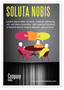 Dialogue Ad Template for Advertising Needs, ID 03826 | PoweredTemplate.com