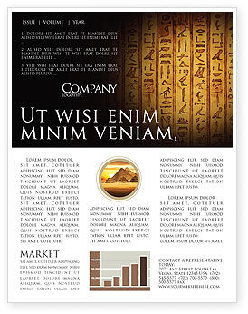 Ancient Egypt Newsletter Templates in Microsoft Word, Adobe Illustrator ...