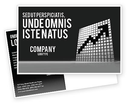 Economy Rise Postcard Template in Microsoft Word, Adobe InDesign, 03866 ...