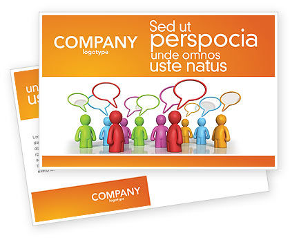 Science Cartoon Postcard Templates in Microsoft Word, Adobe Illustrator ...