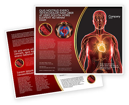 Blood Vascular System Brochure Template Design and Layout, Download Now ...