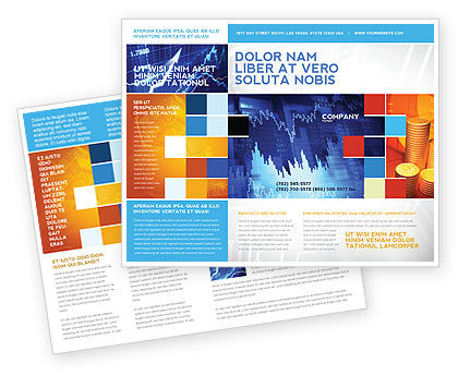 Stock Prices Brochure Template Design and Layout, Download Now, 03993 ...