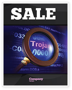 Computer Virus Sale Poster Template in Microsoft Word, Publisher and ...