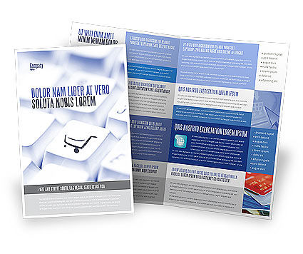 Shopping Cart Brochure Template Design and Layout, Download Now, 03998 ...