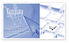 Shopping Cart Business Card Template, Layout. Download Shopping Cart ...