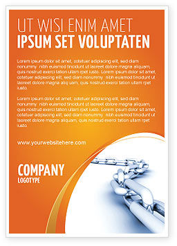 Chain Ad Template for Advertising Needs, ID 04056 | PoweredTemplate.com