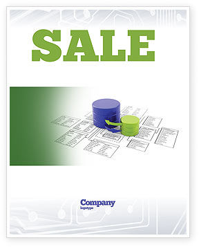 Plantilla de póster - bases de datos en Microsoft Word, Publisher y ...