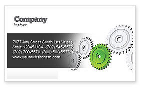 24 Free Industry Work Business Cards | PoweredTemplate.com